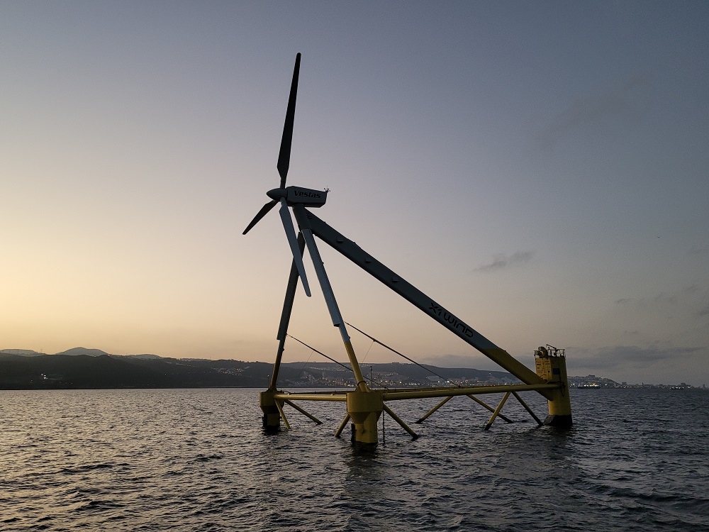 X1 Wind successfully installs floating wind platform in Spain - Blue ...